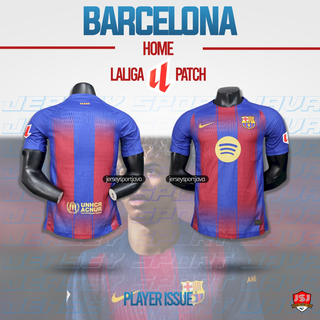 JERSEY PLAYER ISSUE BARCELONA HOME 2025 2026 JERSEY PLAYER ISSUE 2025 ...