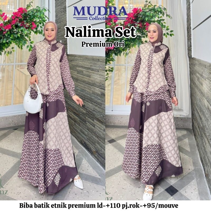Nalima Skirt Set by Mudra Realpict 4 Colors | Shopee Philippines