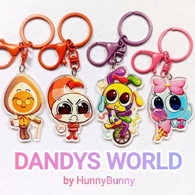 GANTUNGAN [NEW]DANDYS WORLD keychains fanmerch key chains | Shopee ...