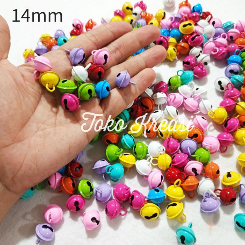 (Per Pcs) Color bell / Cat bell / Round / Beautiful pastel color bell ...