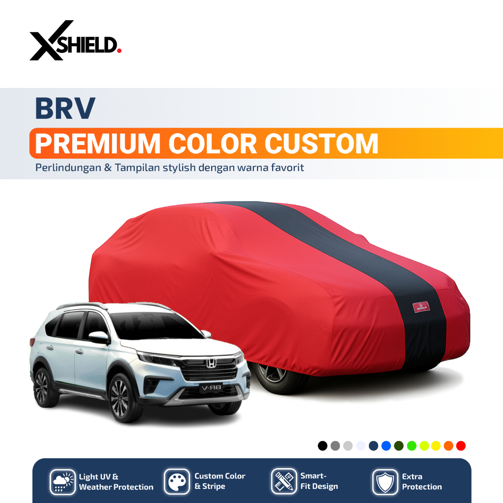 XSHIELD Body Cover All New BRV Premium Waterproof Semi Outdoor BRV Car ...