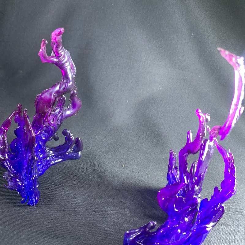 Dark purple aura effect for action figures (not including figures ...
