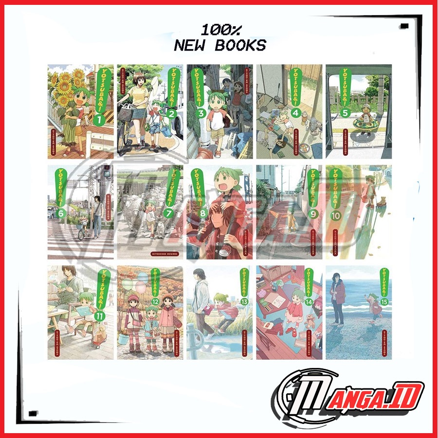 Yotsuba Comics&! (Vol.1-15) by Kiyohiko Azuma (English) - MangaID ...