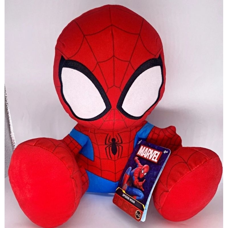 Disney Parks Spider-Man Marvel Big Feet Plush 11" Spiderman - NEW ...