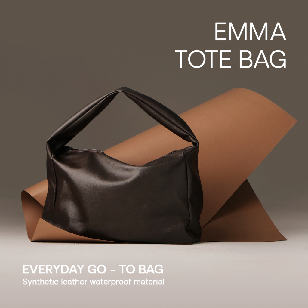 Its Elf Emma Large Zippered Women's College Tote Bag | Shopee Philippines