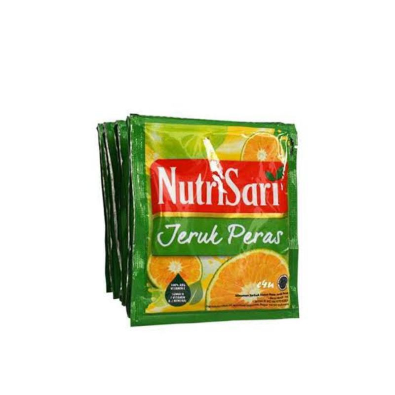 Nutrisari sachet orange juice flavor 10pcs (1 string) | Shopee Philippines