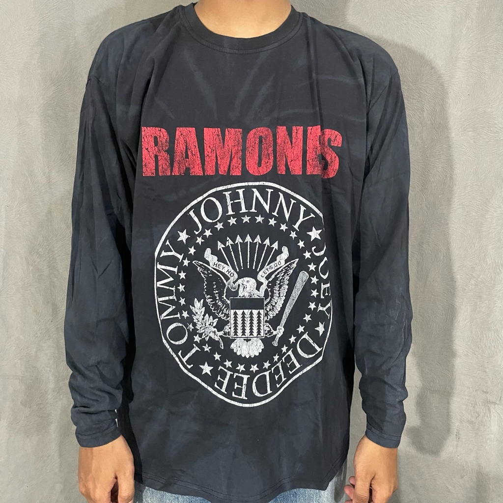 Official RAMONES Longsleeve Band - PRESIDENTIAL SEAL DIP DYE Original ...