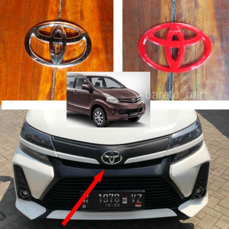 Toyota Avanza Emblem Xenia Emblem/ innova Emblem/ Toyota Front Emblem ...