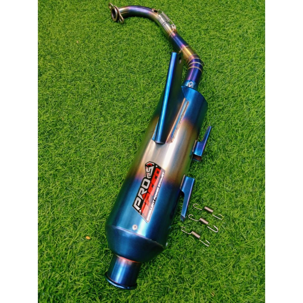 Exhaust Silent Killer Pro Speed Exhaust PREMIUM PURPLE power pipe beat ...