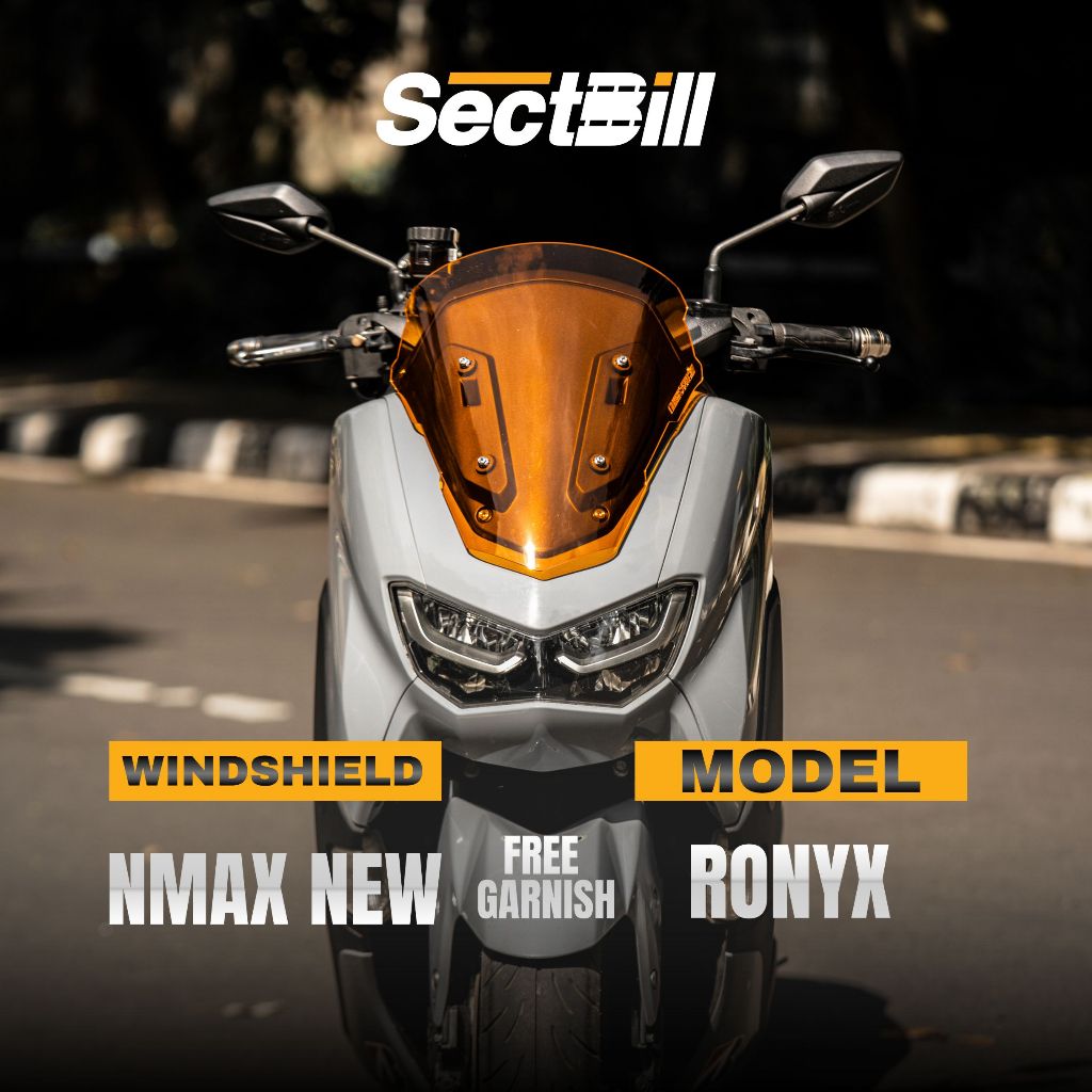 NEW YAMAHA NMAX Windshield Motorcycle Accessories - RONYX BRAND ...