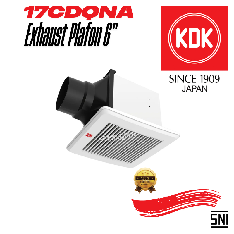 KDK 17CDQNA Exhaust Fan Ceiling Siroco 6" | Shopee Philippines