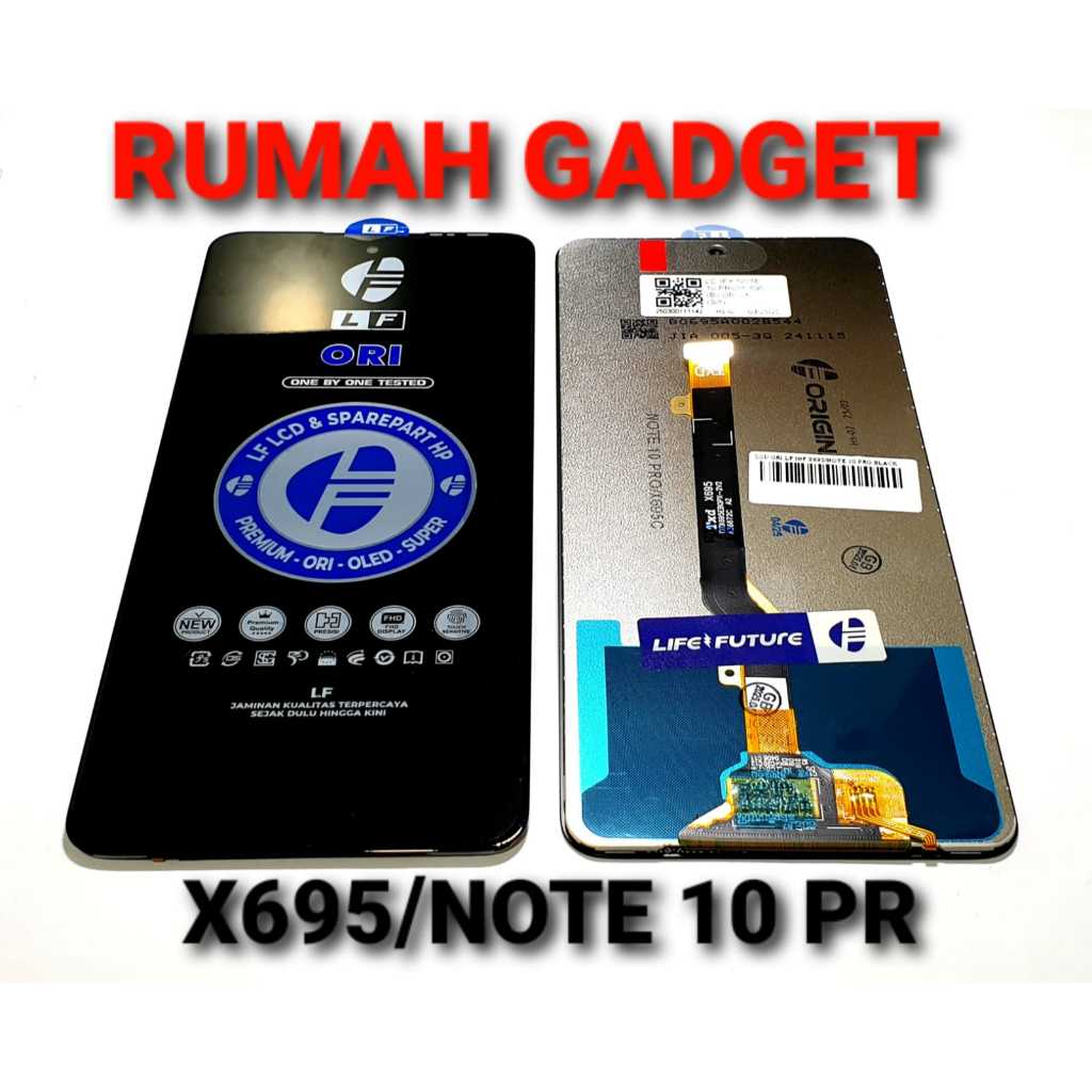 INFINIX NOTE 10 PRO/X695 FULLSET TOUCHSCREEN LCD | Shopee Philippines