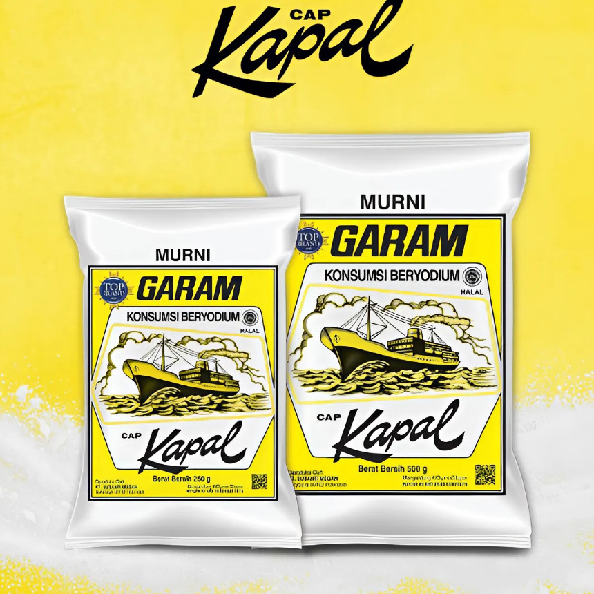 Kapal Brand Pure Salt - Kapal Brand Kitchen Uyah 250gr - 500gr | Shopee ...