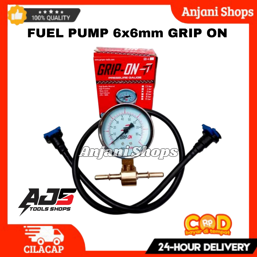 Fuel Pump Tester GRIB ON brand 6mm×6mm Fuel pressure Measuring Check ...