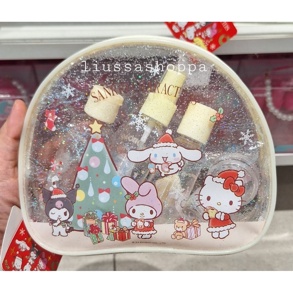 Miniso Travel Kit - Sanrio Characters Christmas Collection Travel Set ...