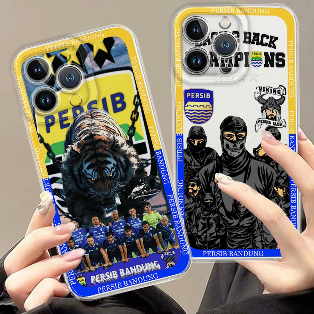 FASHION CASE PERSIB BANDUNG BACK2BACK CHAMPION FOR REALME C75 C67 C63 ...