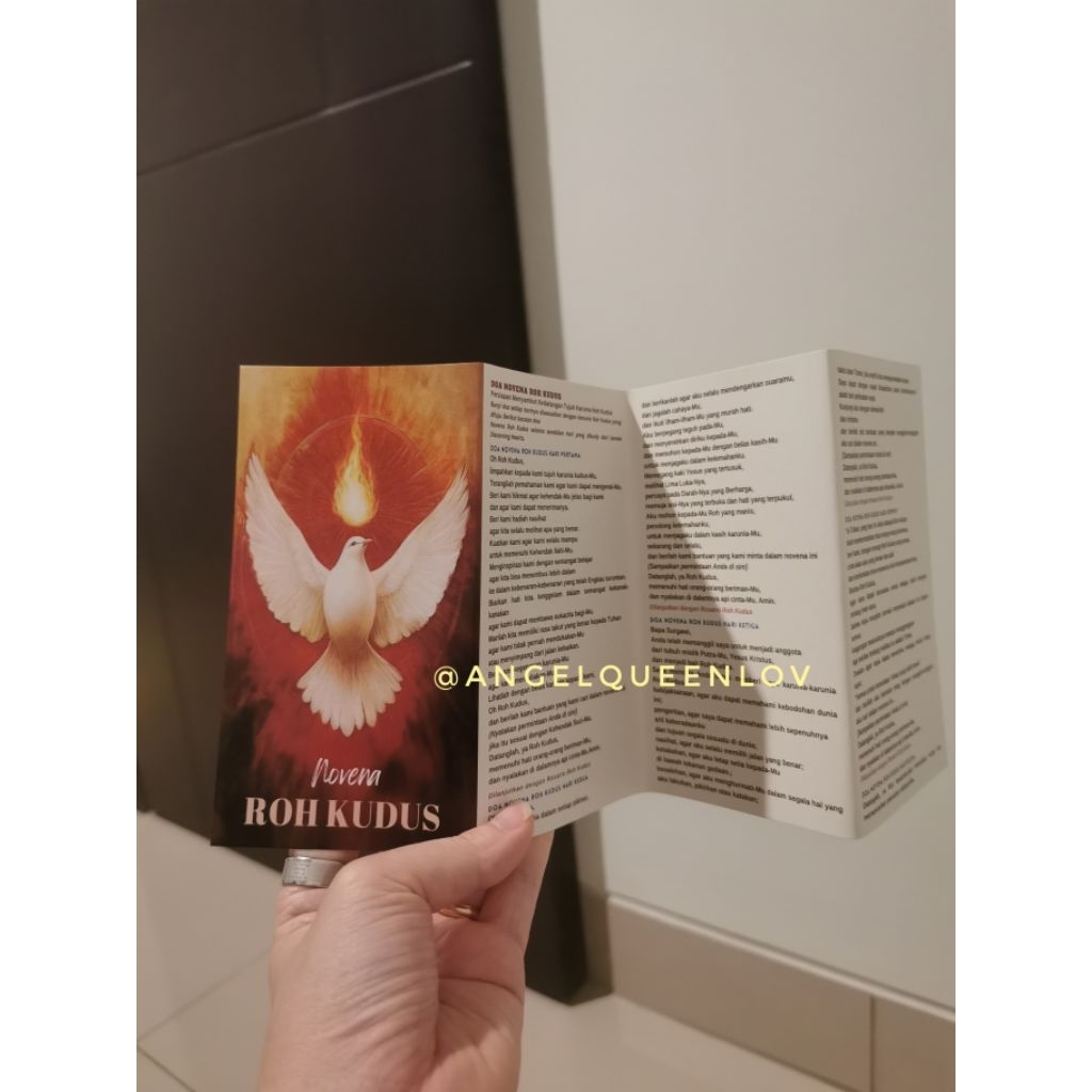 Holy Spirit Novena Sheet | Shopee Philippines