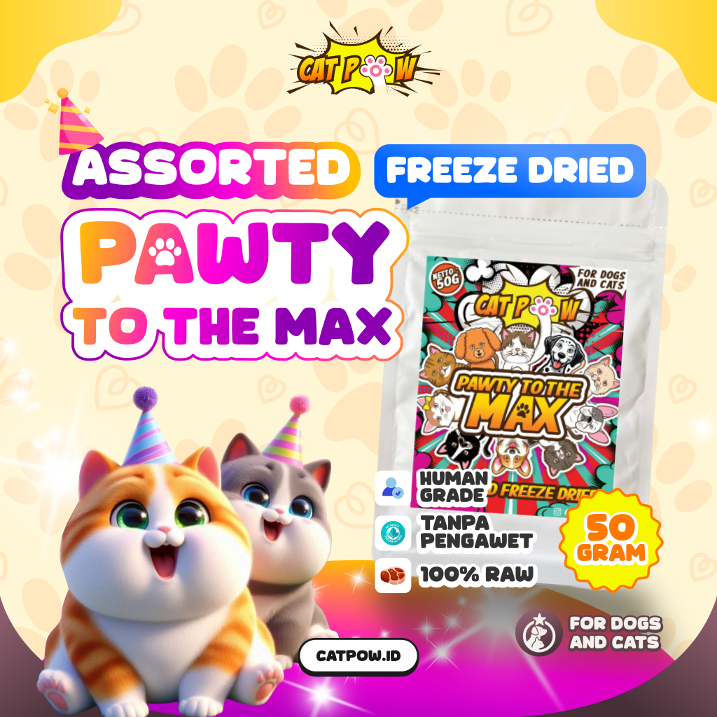 Pawty To The Max – Complete Dried Freeze Snack Package for Anabul ...