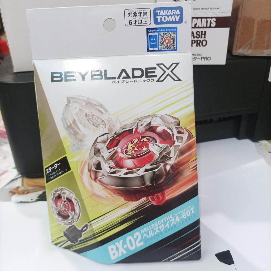 Takara Tomy Beyblade X BX-02 Starter Hellsscythe original Takara Tomy | Shopee Philippines