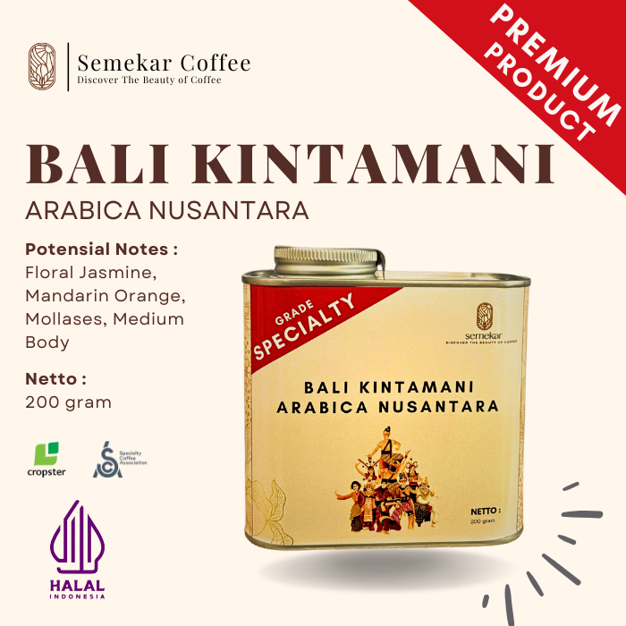 Semekar Coffee - Canned Balinese Kintamani Arabica Specialty Roasted ...
