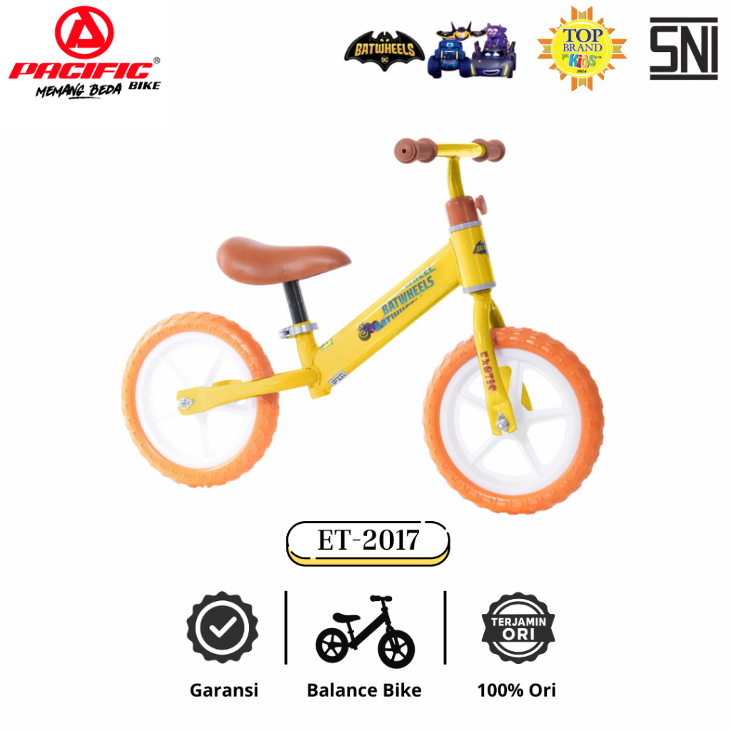 Pacific Children's Bike Push Balance Bike Exotic ET-2017 Top Brand Kids ...