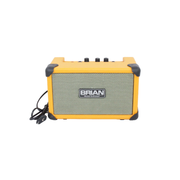 Mini Acoustic and Electric Guitar and Bass Amps 4 inch Orange Color ...