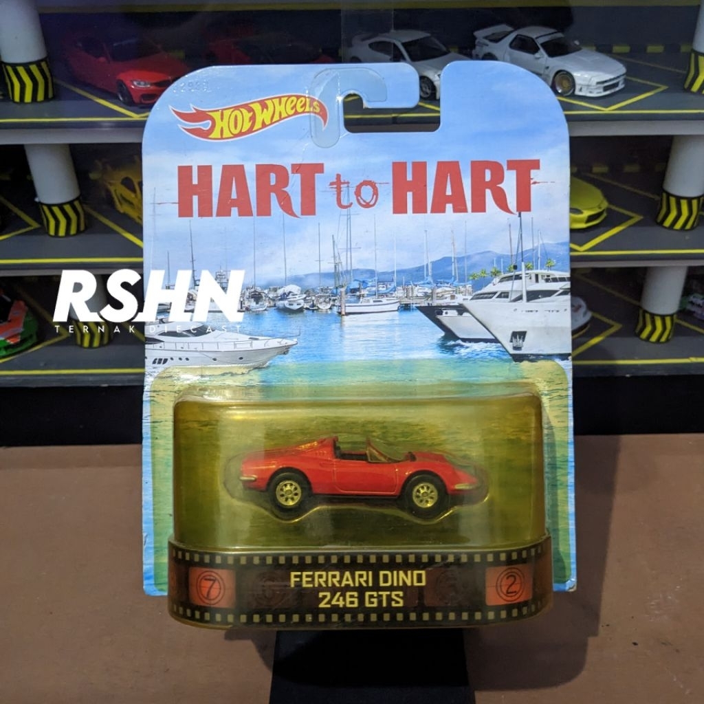 Hot Wheels Ferrari Dino 246 GTS Hart to Hart | Shopee Philippines