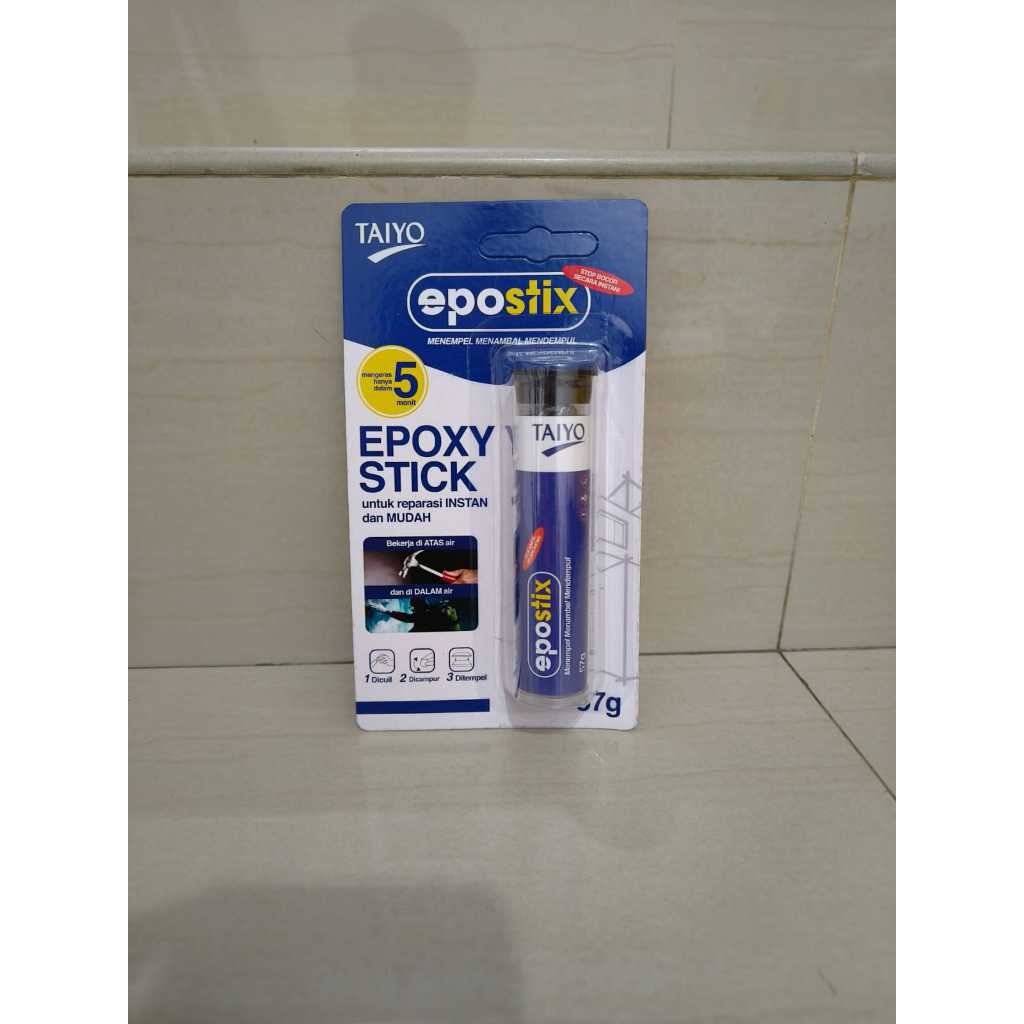 TAIYO EPASTIX / Instant Epoxy Stick Glue / Iron Glue for Plastic and ...