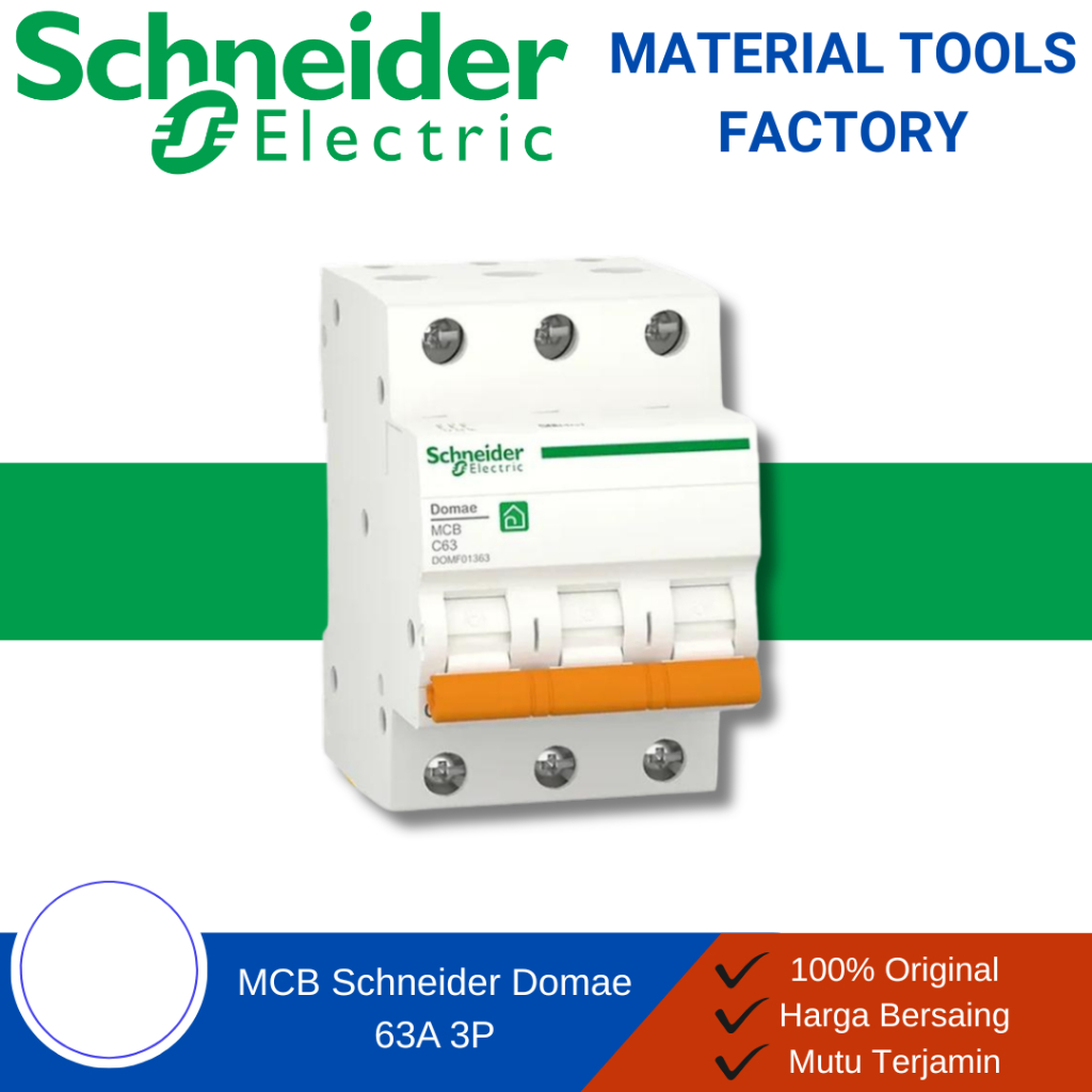 MCB - Schneider MCB - 2 Phase MCB - Schneider 3 Phase Domae 63A MCB ...