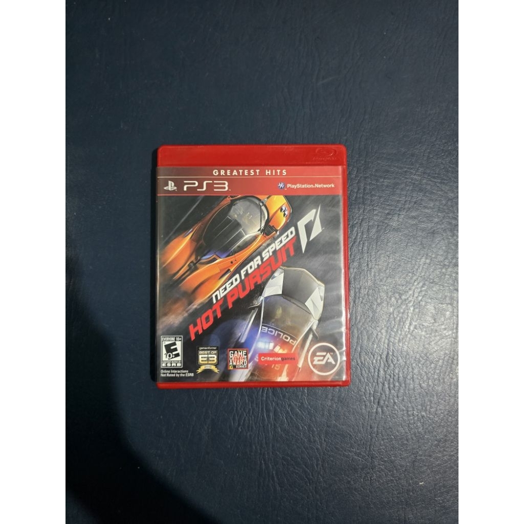 PS3 Need For Speed Hot Pursuit NFS Reg 1 English BD Cassette CD Game ...
