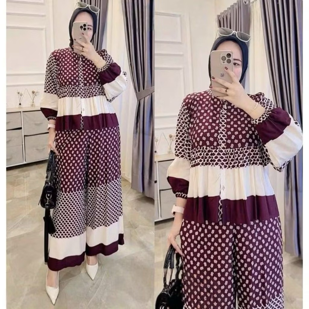Laura's latest Jumbo Culotte Trouser Suit Set and standard. The latest ...