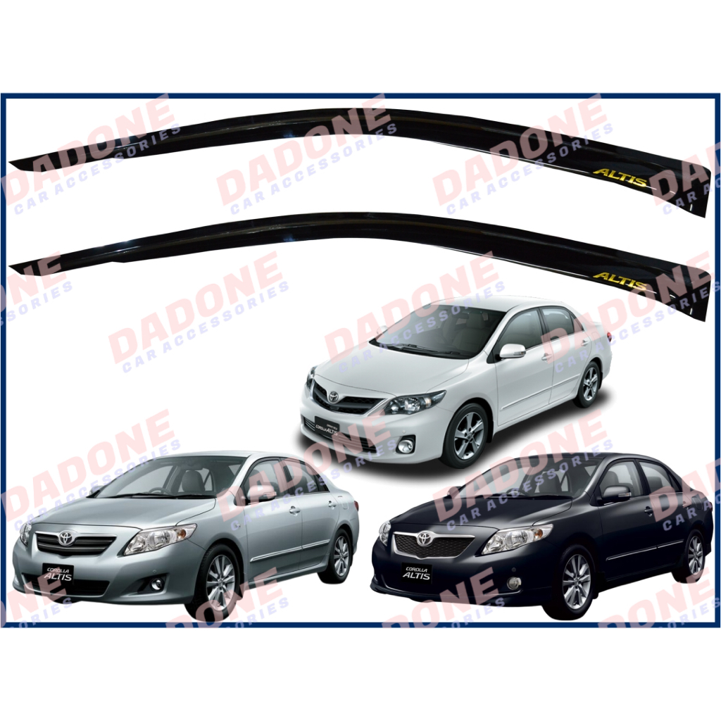 MGN M3 ALL NEW ALTIS I 2008-2012 FRONT-REAR WATER GUTTERS (1 SET / 4 ...