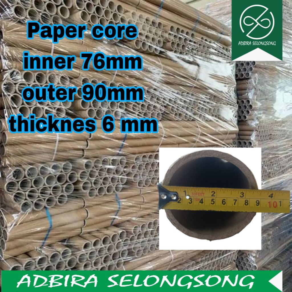 76 x 5 PAPER CORE 3INCH PAPER ROLLED PAPER ROLL | Shopee Philippines