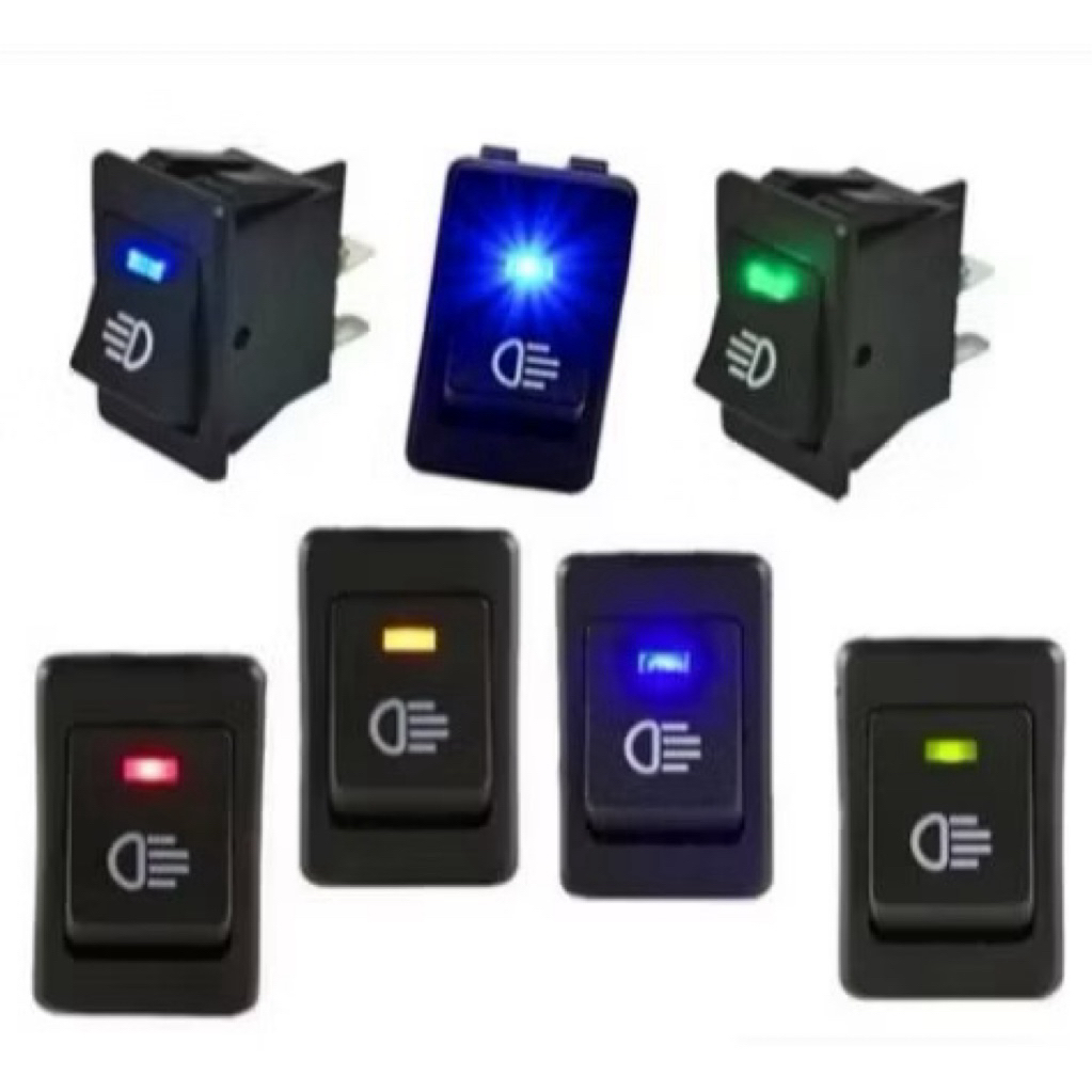 TOMBOL Foglamp Switch Car Fog Light Switch All Cars Can Button led On ...