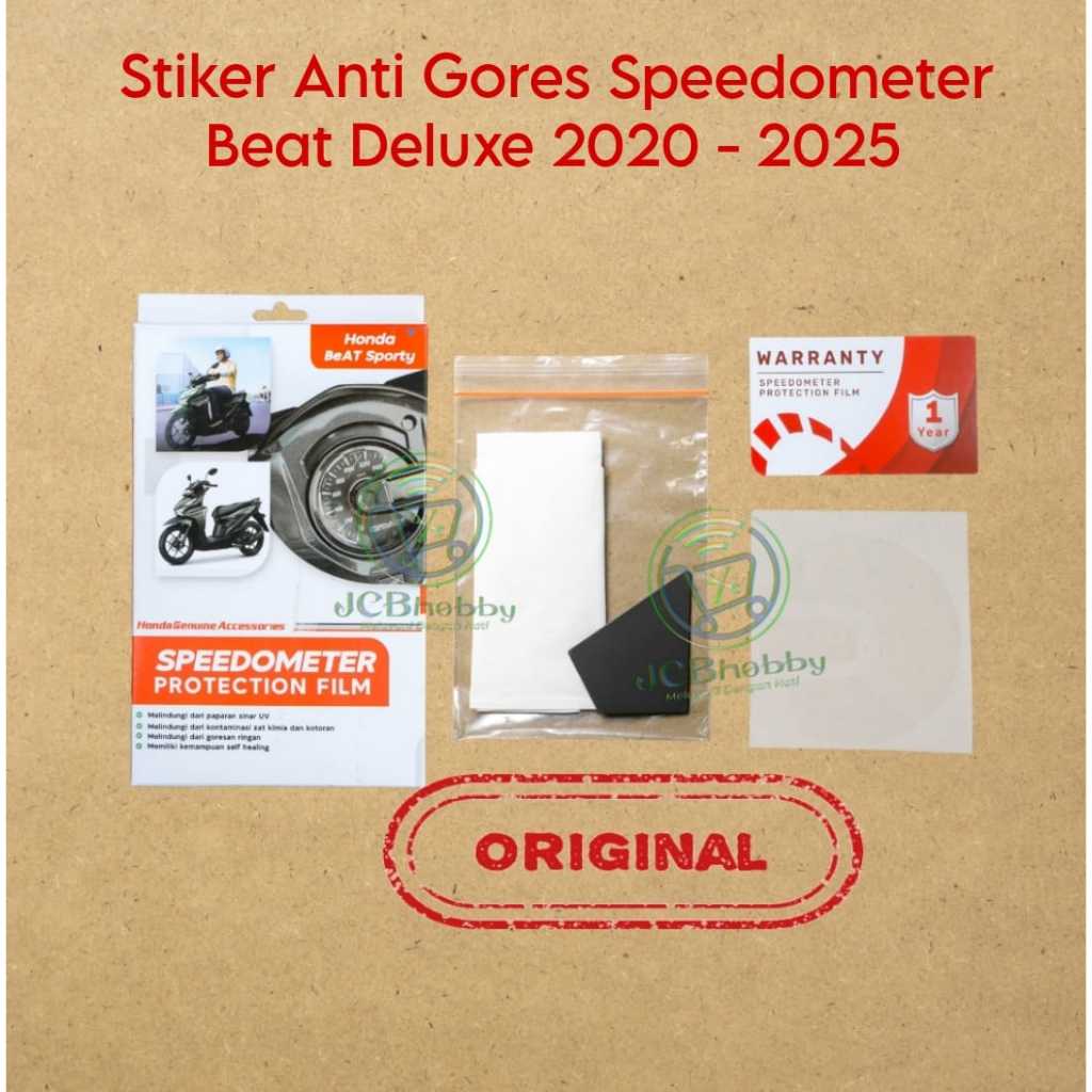 Honda Beat Deluxe speedometer anti-scratch sticker 2020 2021 2022 2023 ...