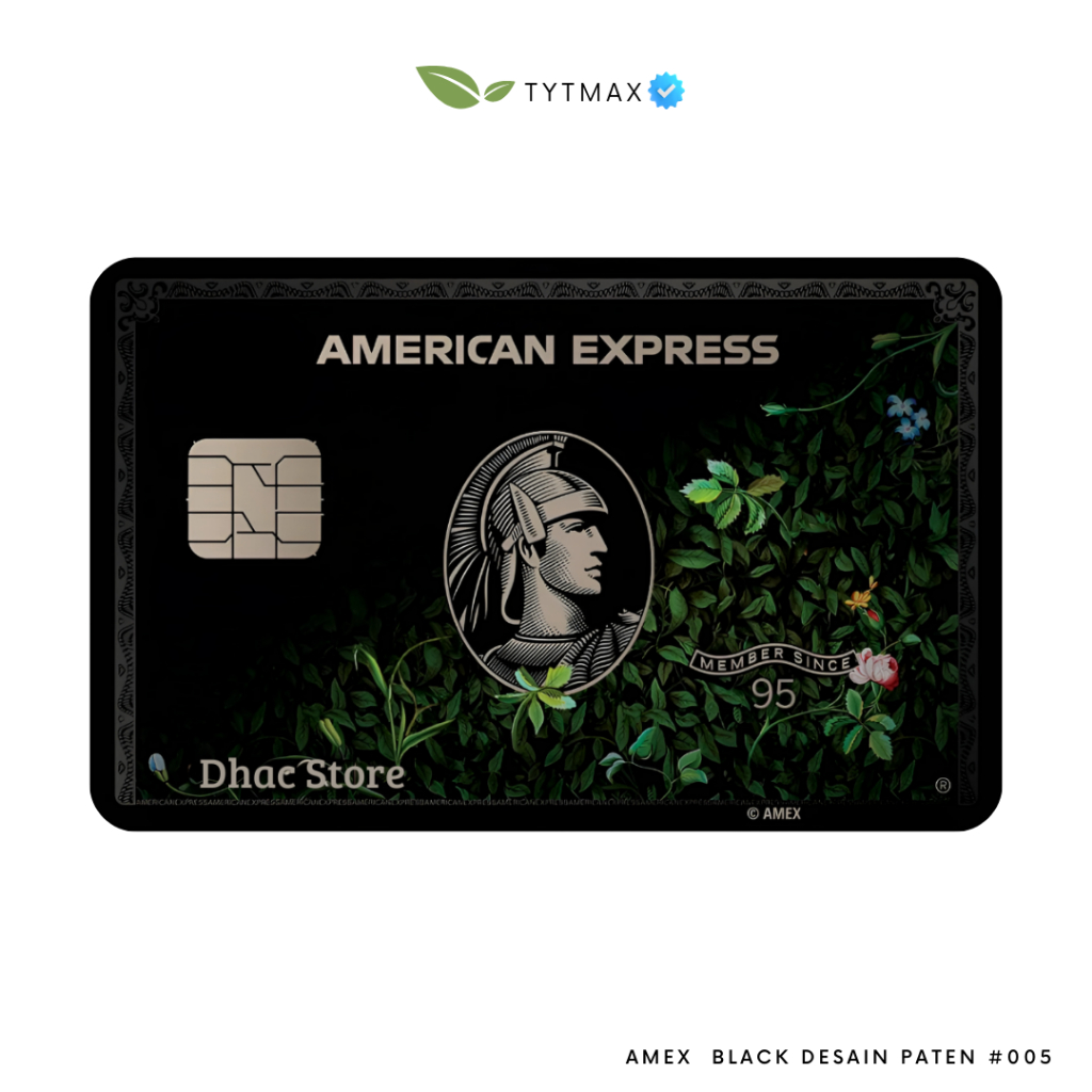 Amex black patent design 005 / Dummy Credit Card / Fake Premium ID Card ...