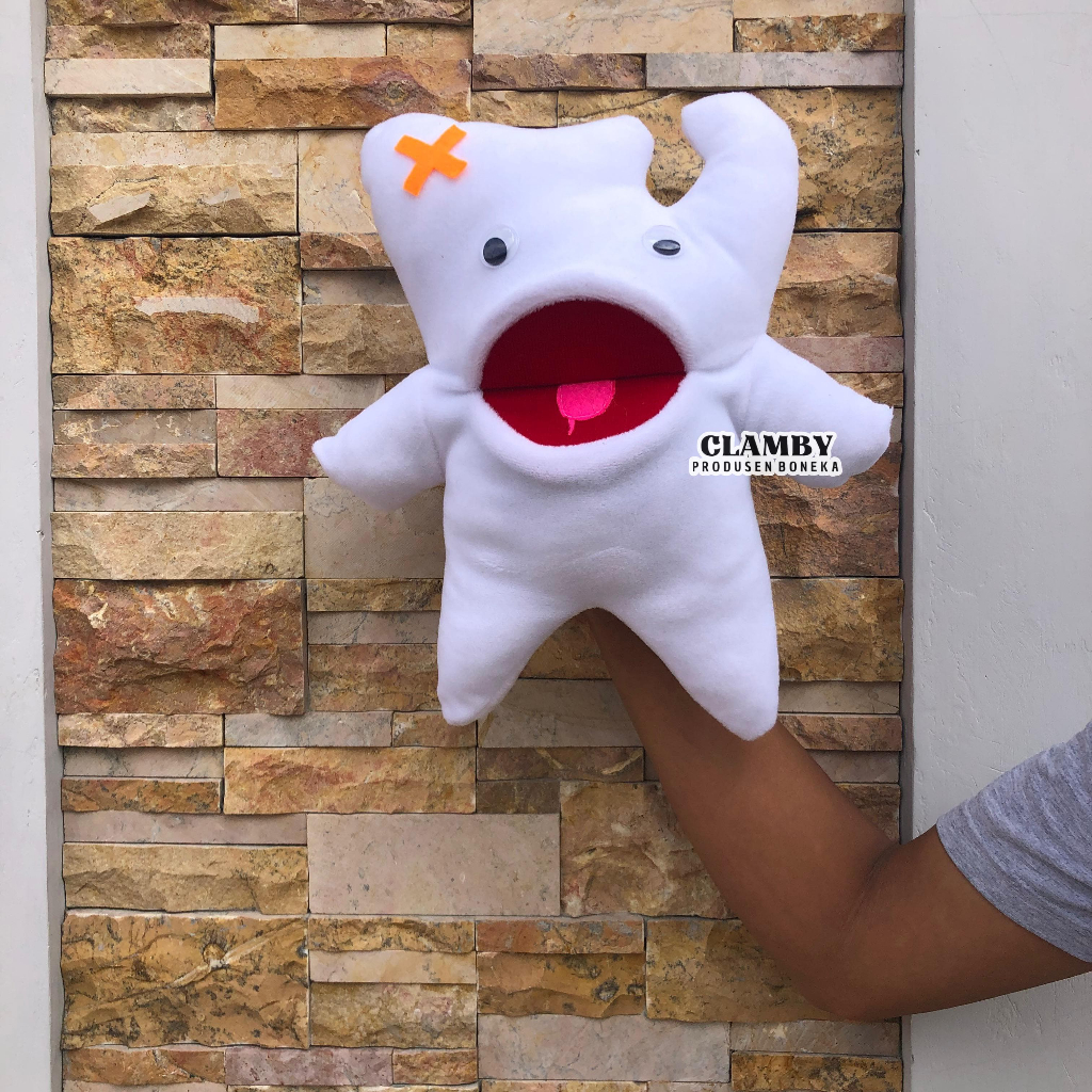 Hollow Teeth Hand Puppet | Muppet Toothache | Ventriloquist | Tooth ...