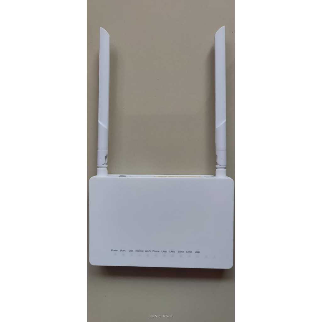 Ont ZTE F609 V3 XPON NEW WITHOUT UPLINK PON + ETHERNET MODE ADAPTER ...
