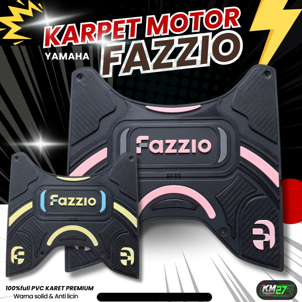 FAZZIO MOTORCYCLE CARPET - FAZZIO MOTORCYCLE MAT - YAMAHA FAZZIO ...