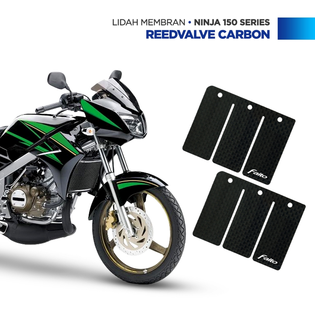 Faito Reedvalve Carbon Membrane Tongue KR 150 Ninja R 150/ | Shopee ...