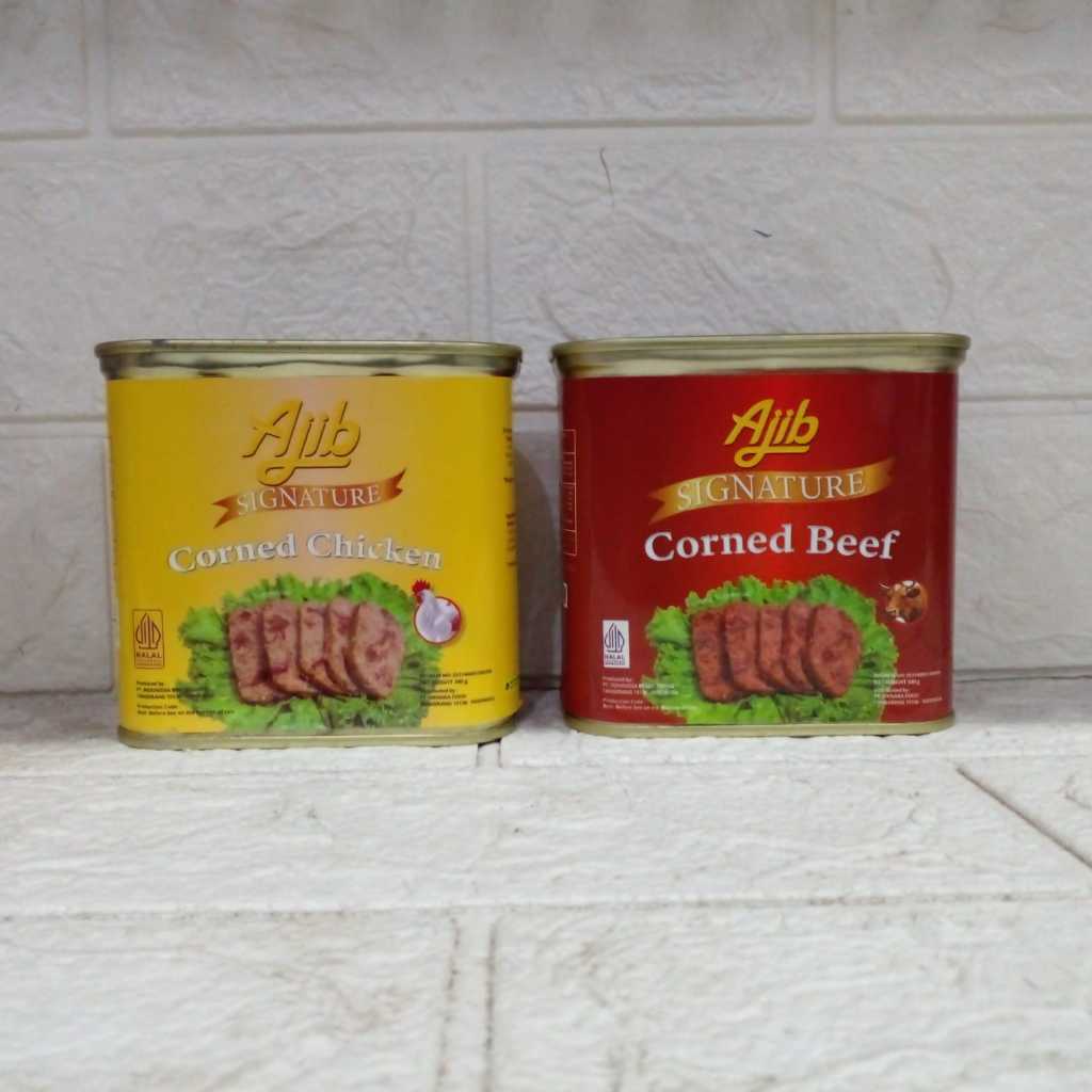 Ajib Signature chicken and beef corned | Shopee Philippines