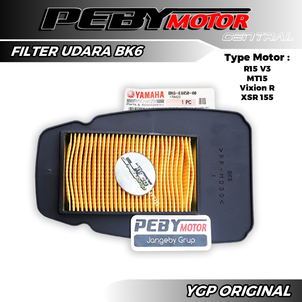 Air Filter R15 V3 MT15 Vixion R XSR 155 ORIGINAL Official YGP BK6-E4450 ...