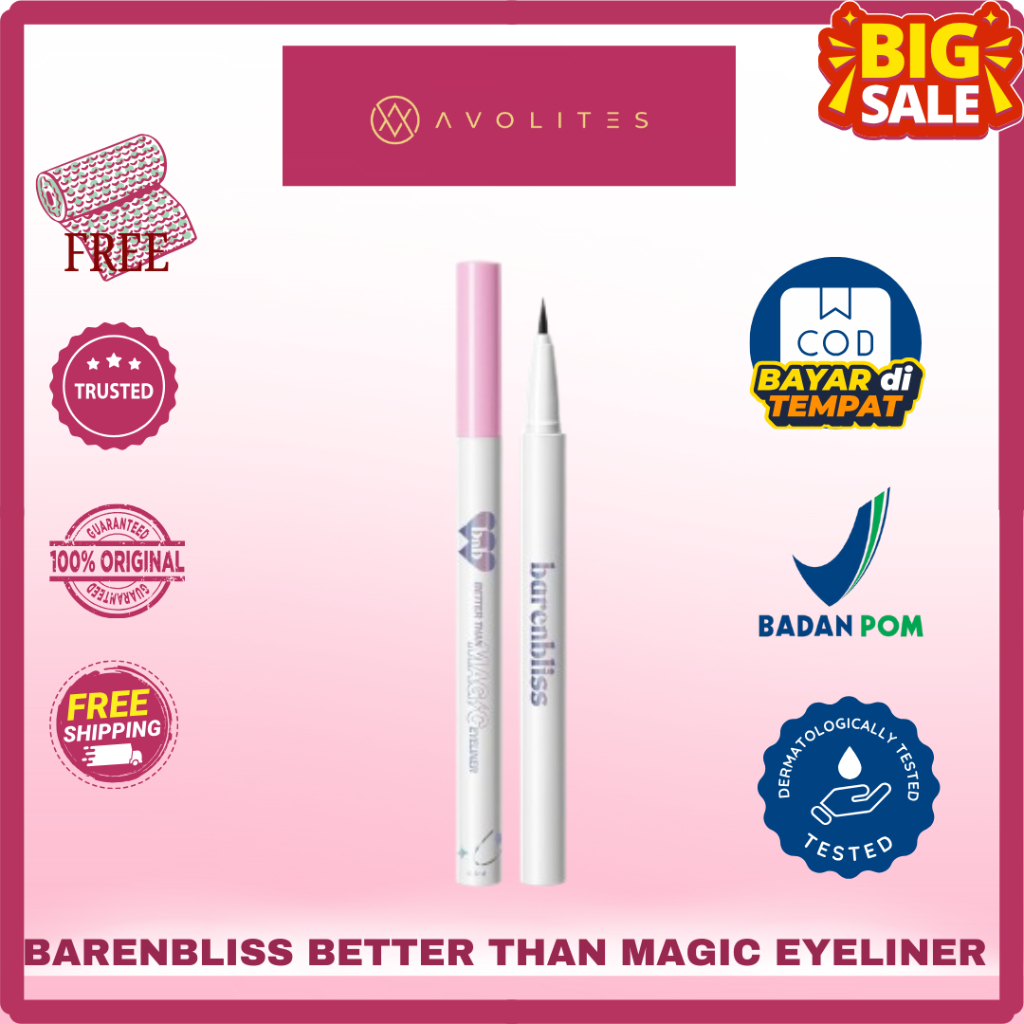 Bnb barenbliss Eyeliner Waterproof Korean Make Up Eyeliner | Shopee ...