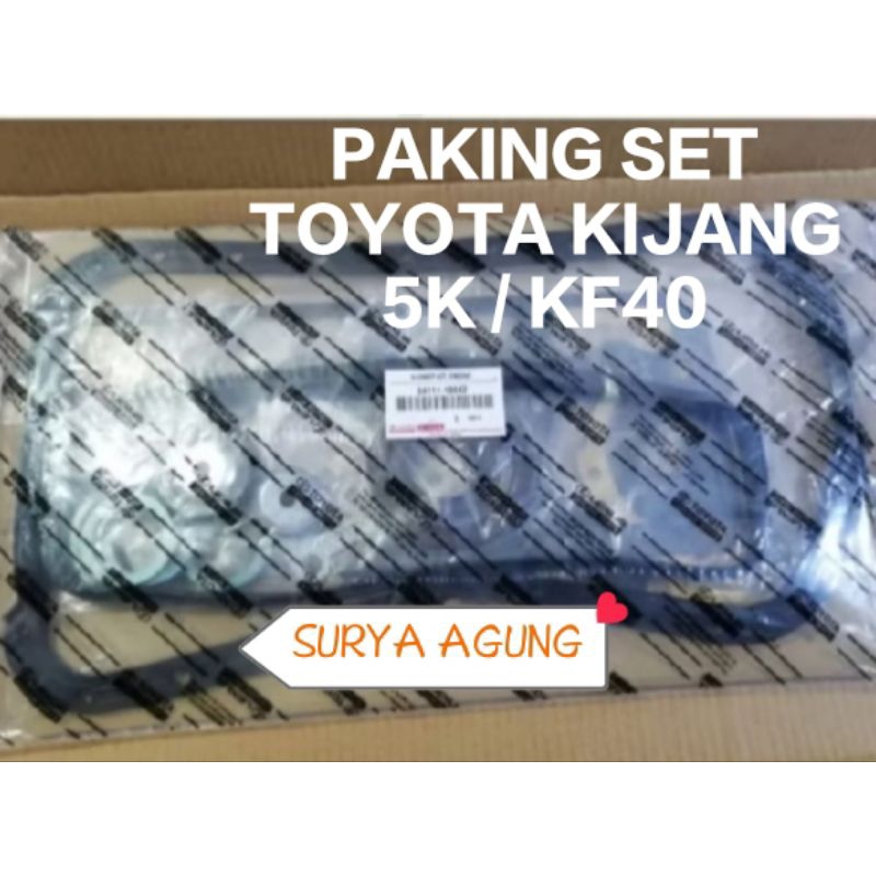 Paking FULL SET TOYOTA KIJANG GRAND 5K / KF40 SUPER SET PRICE | Shopee Philippines