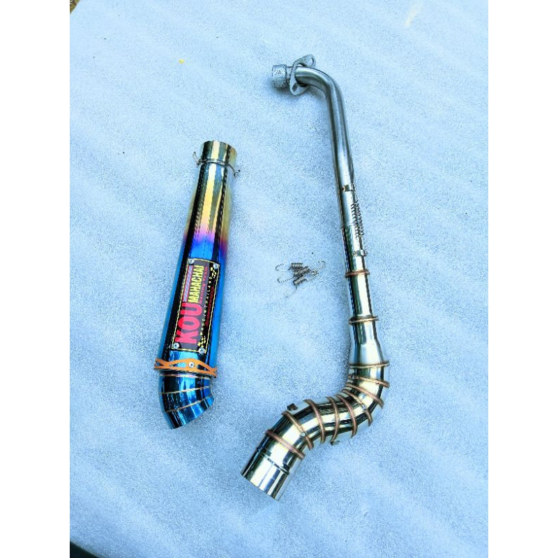 Kou mahachai Pipe 51mm canister conical open specs exhaust Pipe for ...