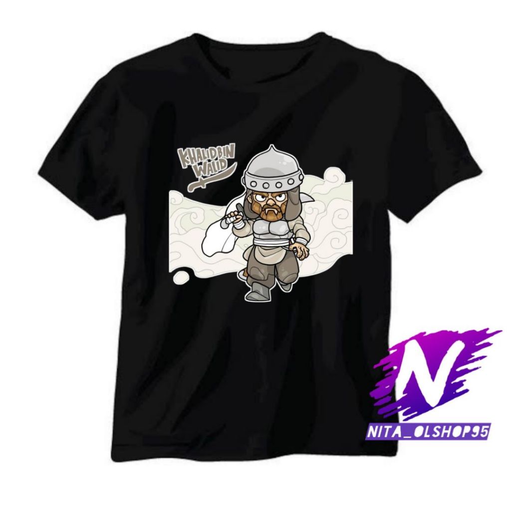 NABI Children's character t-shirt Companions of the Prophet KHALID BIN ...