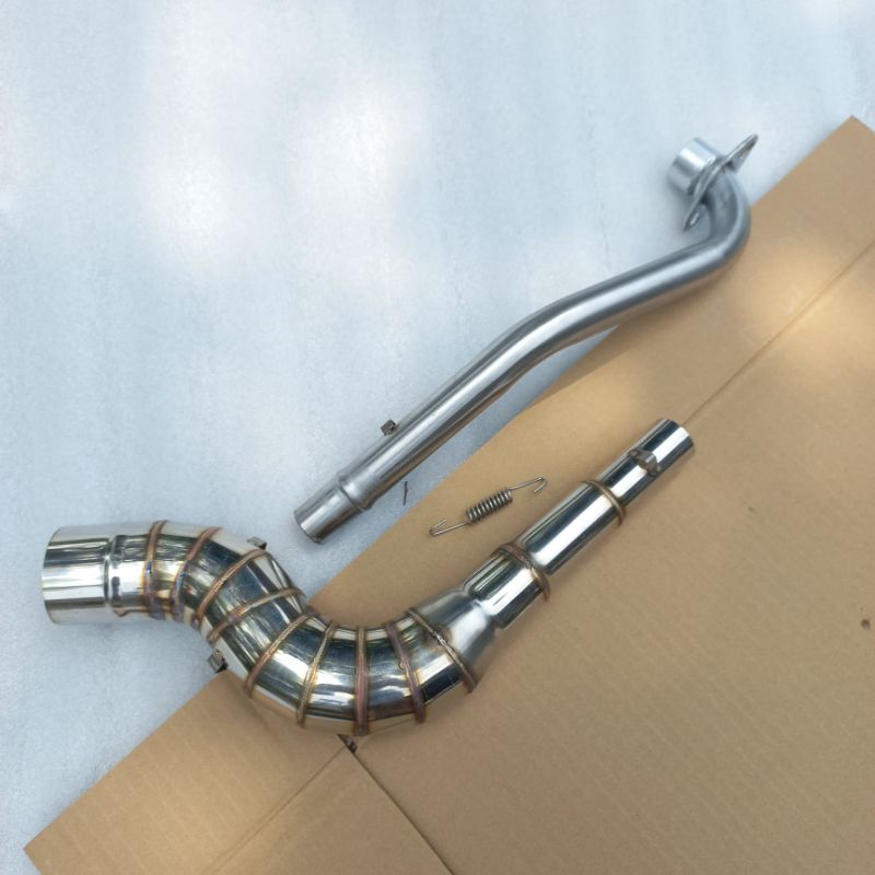 Big elbow pipe open 51mm for Xrm 125 Rusi 100 Wave 125 Smash 115 Raider ...