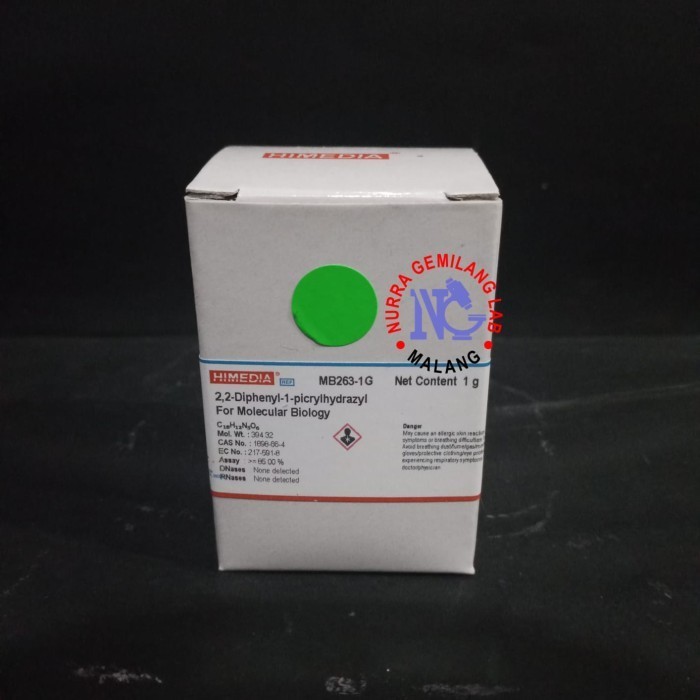 [RETAIL] DPPH Himedia MB263 2.2-Diphenyl-1-picrylhydrazyl | Shopee ...