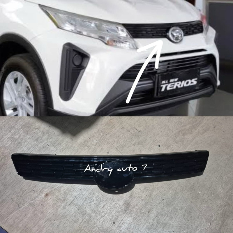 Terios facelift front bumper Grill 2023 2024 2025 | Shopee Philippines