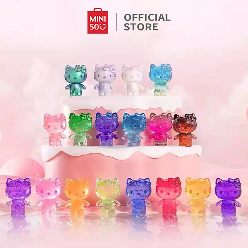 Miniso x HELLO KITTY 50th Anniversary Sweet Candy Series Blind Box ...